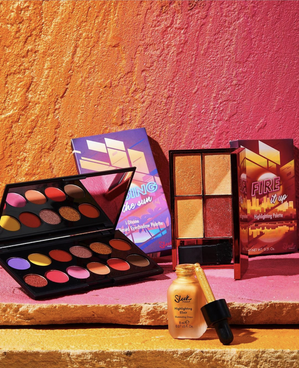 Sleek Makeup Sunset Vibes Collection 2020 Full Reveal