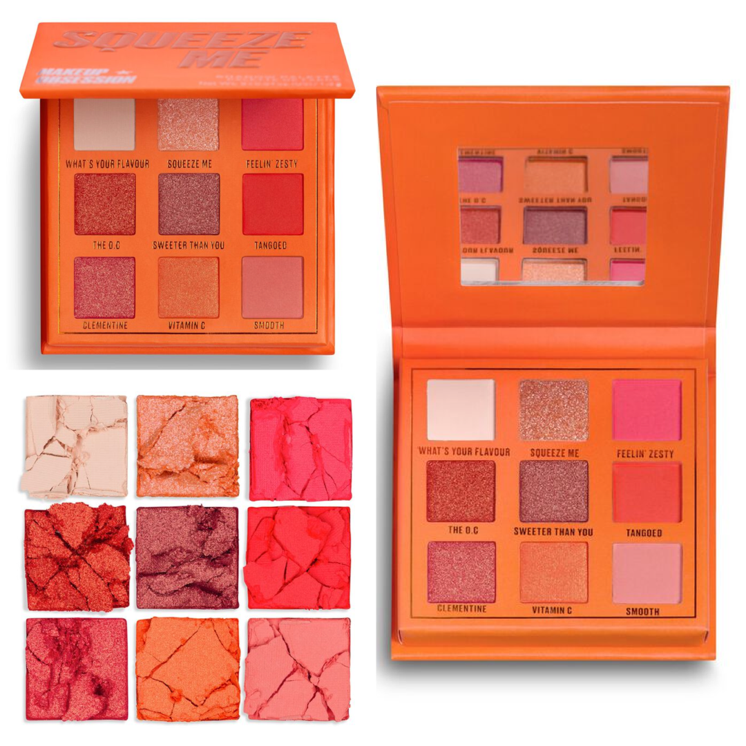 Makeup Obsession Kisses Eyeshadow Palette Swatches | Makeupview.co