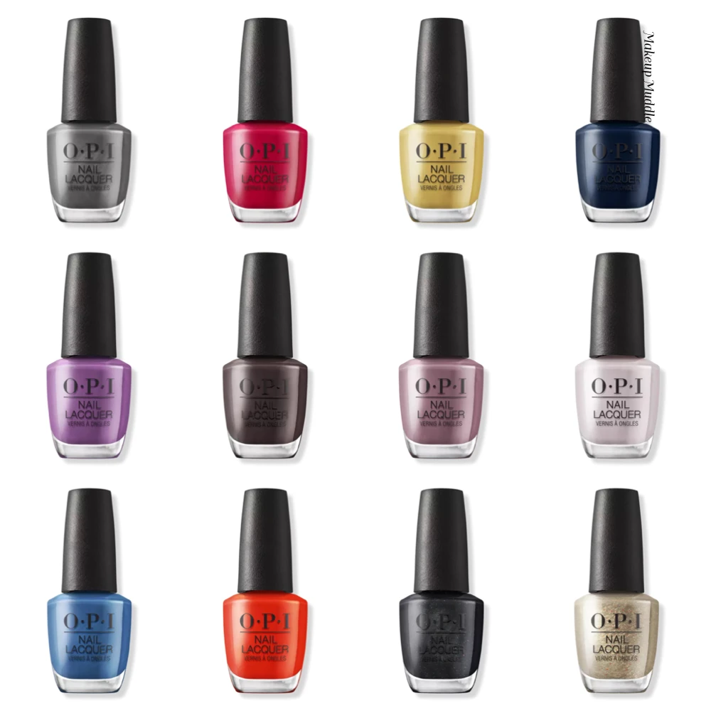 Opi Fall 2022 Swatches