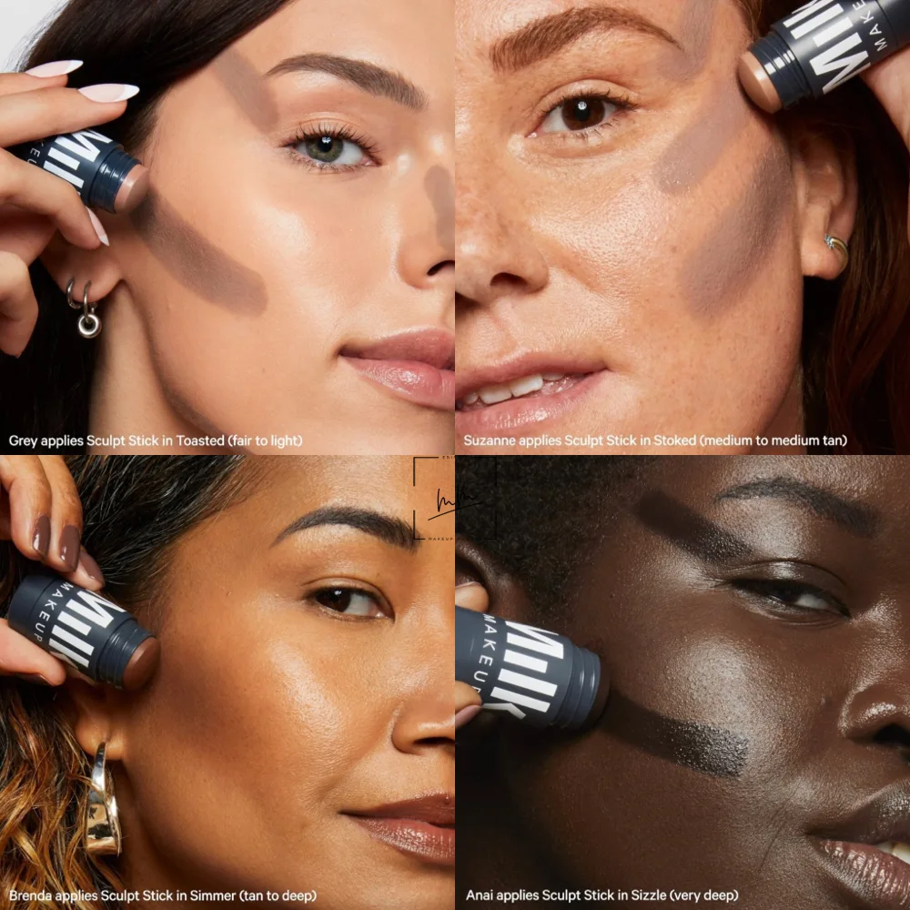 Milk Makeup Sculpt Cream Contour Sticks 4 tinten! Milk Makeup Sculpt Cream Contour Sticks 4 tinten!