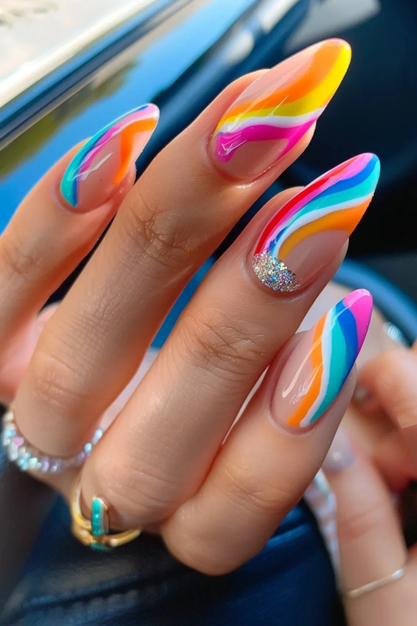 30 Line Nail Art Designs That Will Elevate Your Manicure Game
