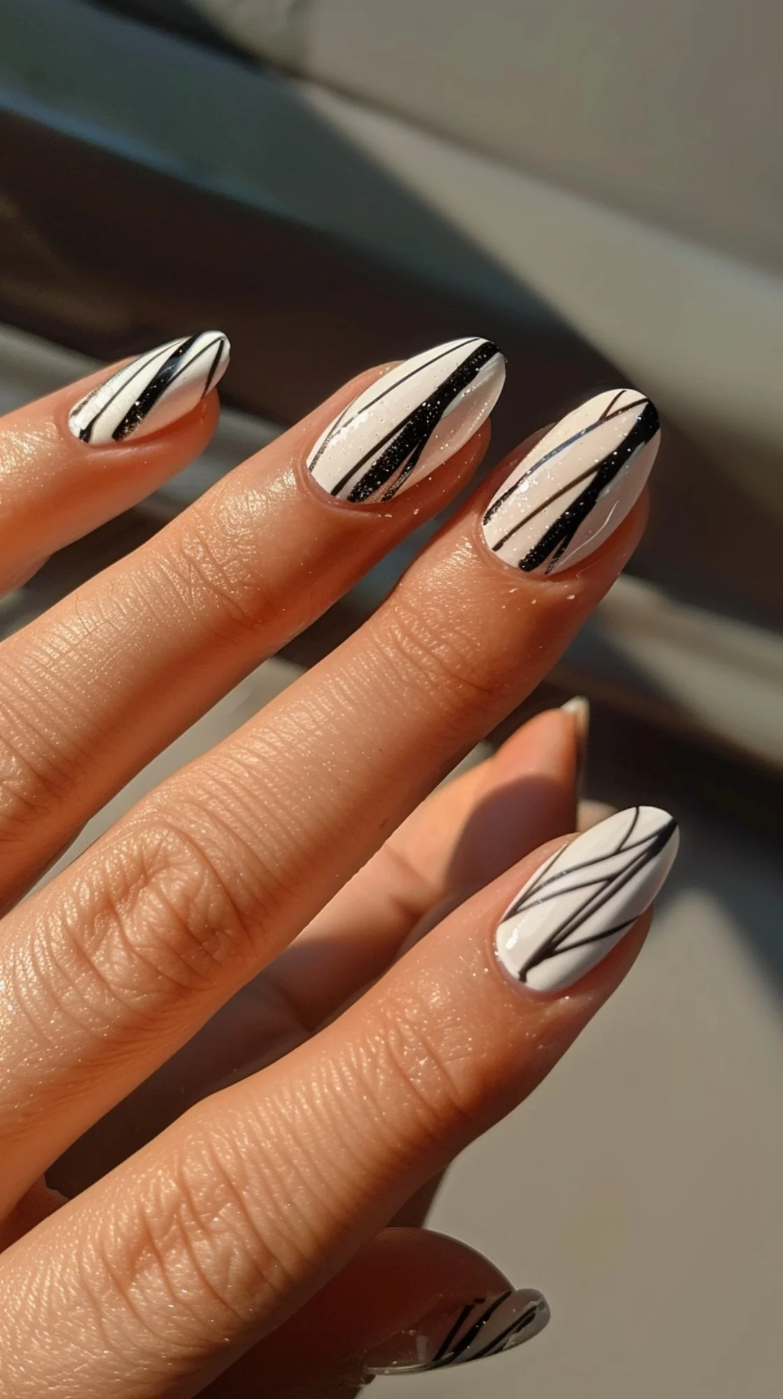30 Line Nail Art Designs That Will Elevate Your Manicure Game